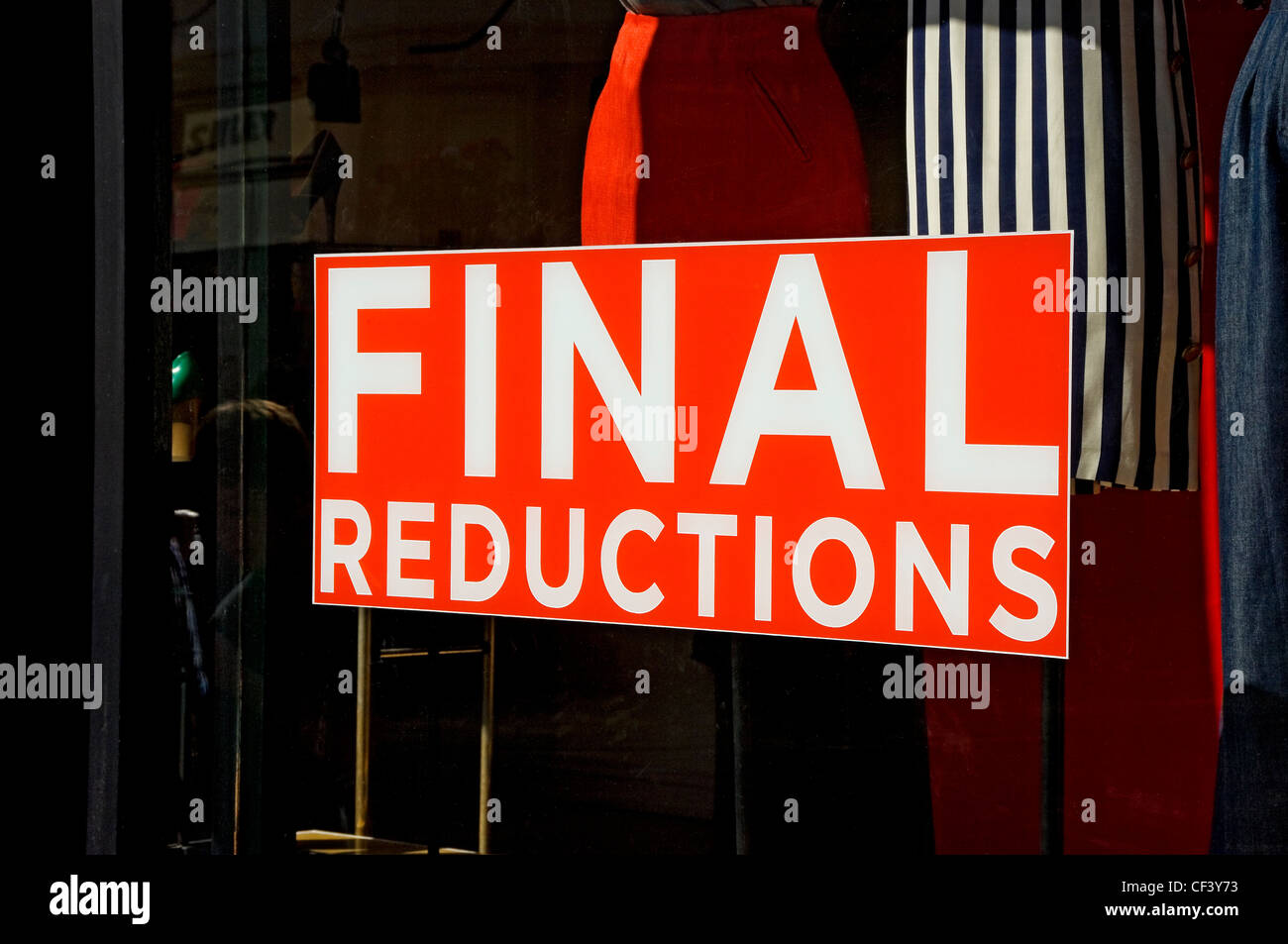 Final reduction hi-res stock photography and images - Alamy