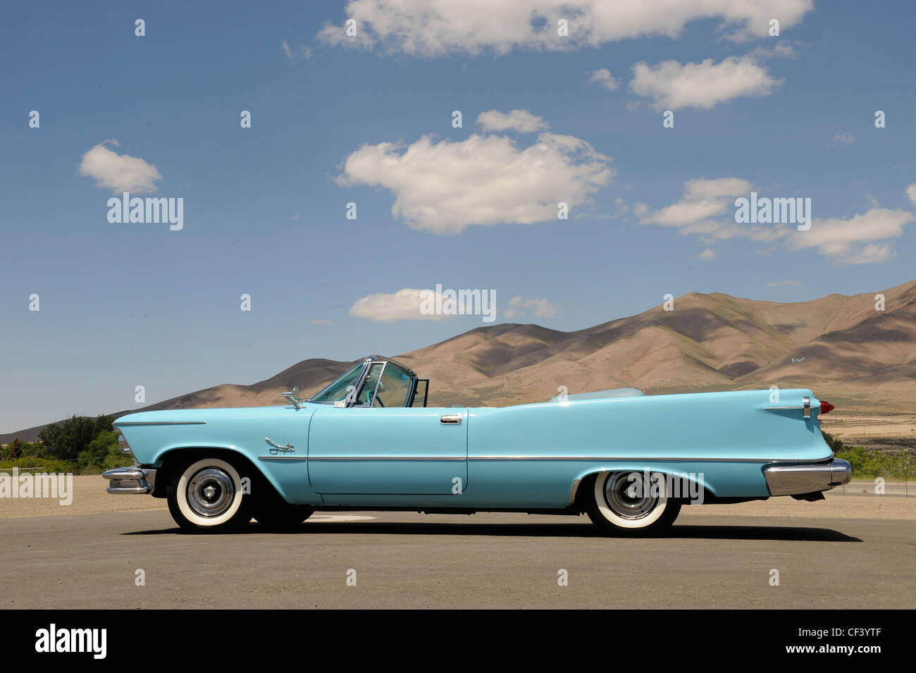 1957 Chrysler Imperial ex Howard Hughes owned Stock Photo - Alamy