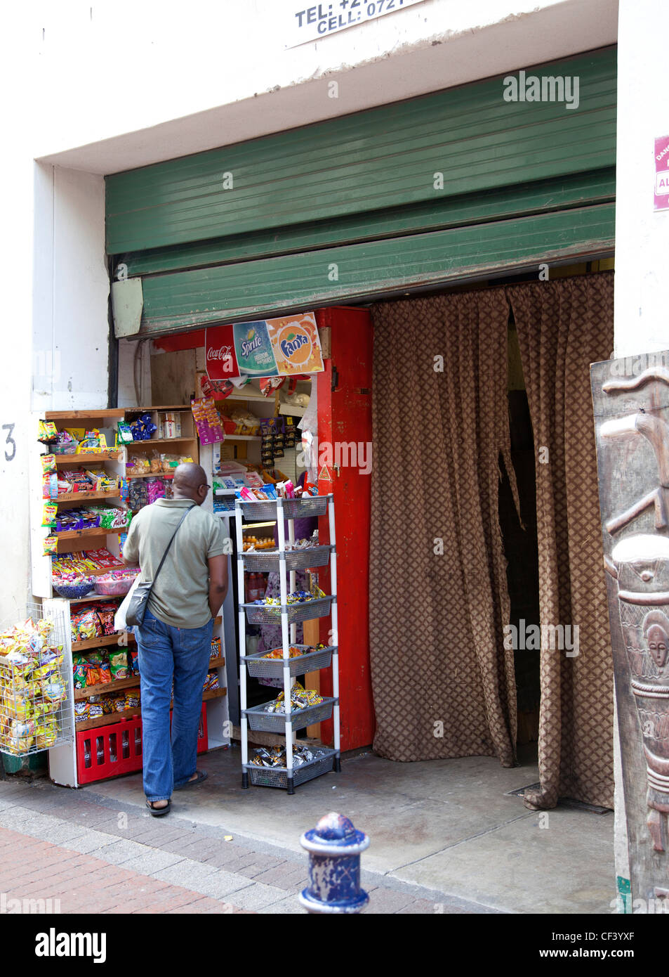Small Convenience Store in Cape Town Stock Photo - Alamy