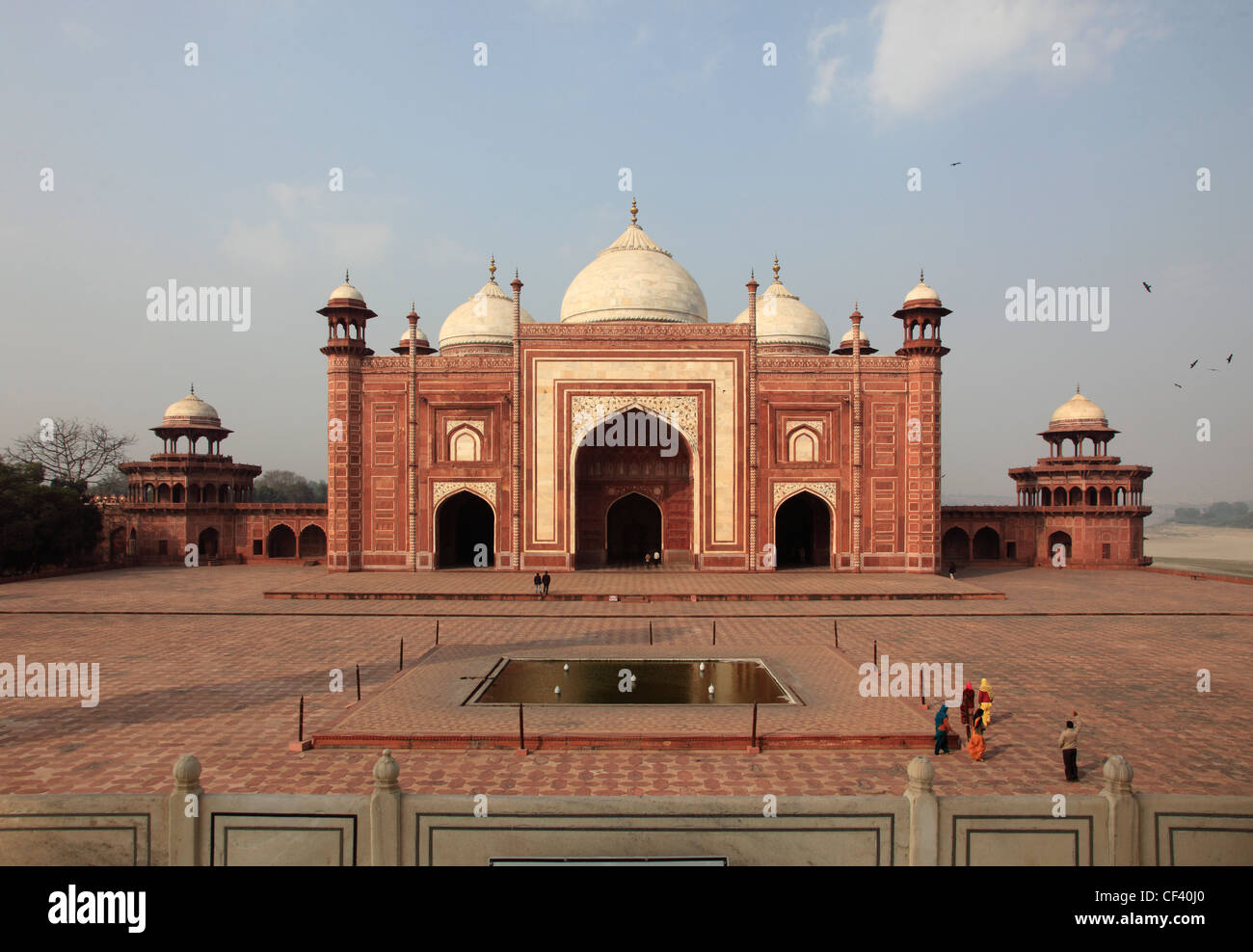 India, Uttar Pradesh, Agra, Taj Mahal, mosque Stock Photo - Alamy