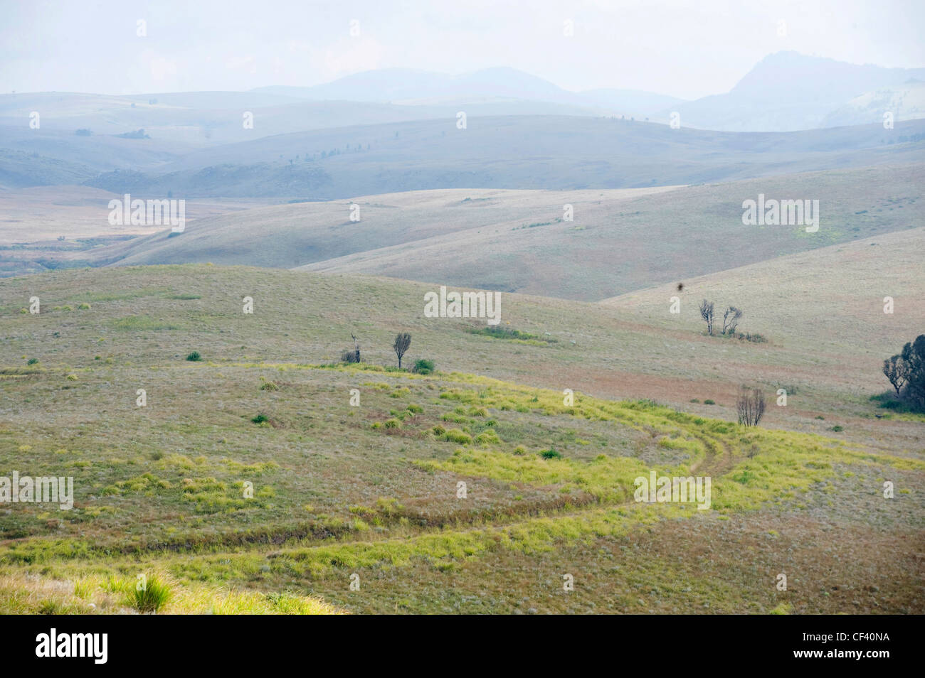 Stunning landscape from Nyanga in Zimbabwe's Eastern Highlands Stock ...