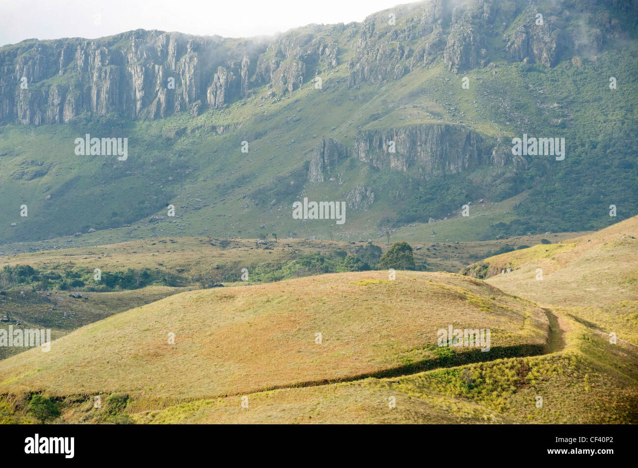 Stunning landscape from Nyanga in Zimbabwe's Eastern Highlands Stock ...