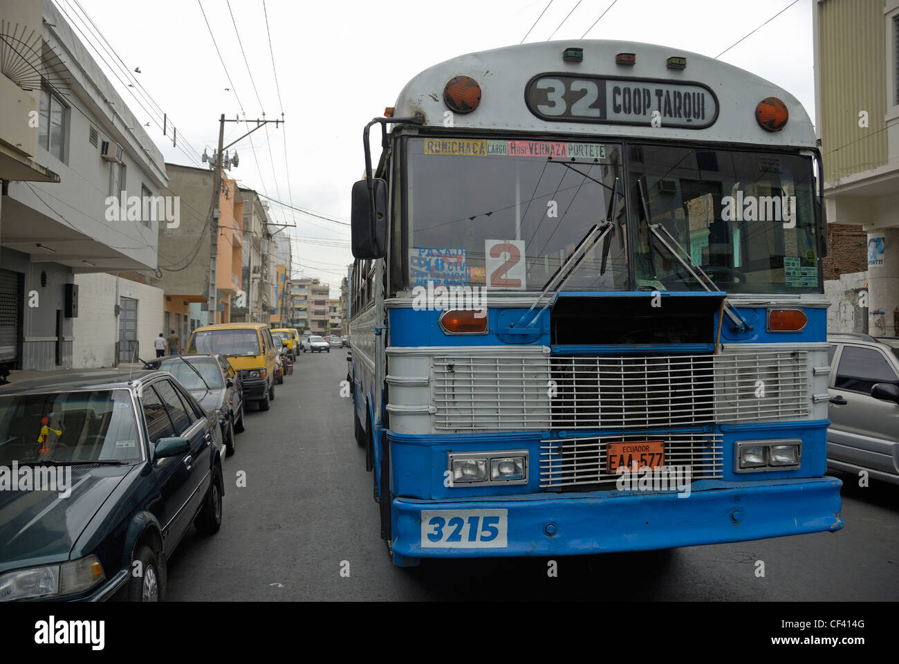 Public bus in Guayaquil, Ecuador Stock Photo - Alamy