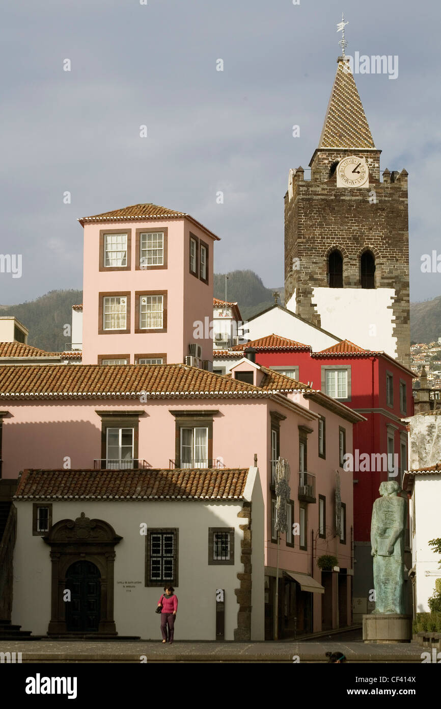 Portugal Madeira Funchal cathedral Stock Photo - Alamy