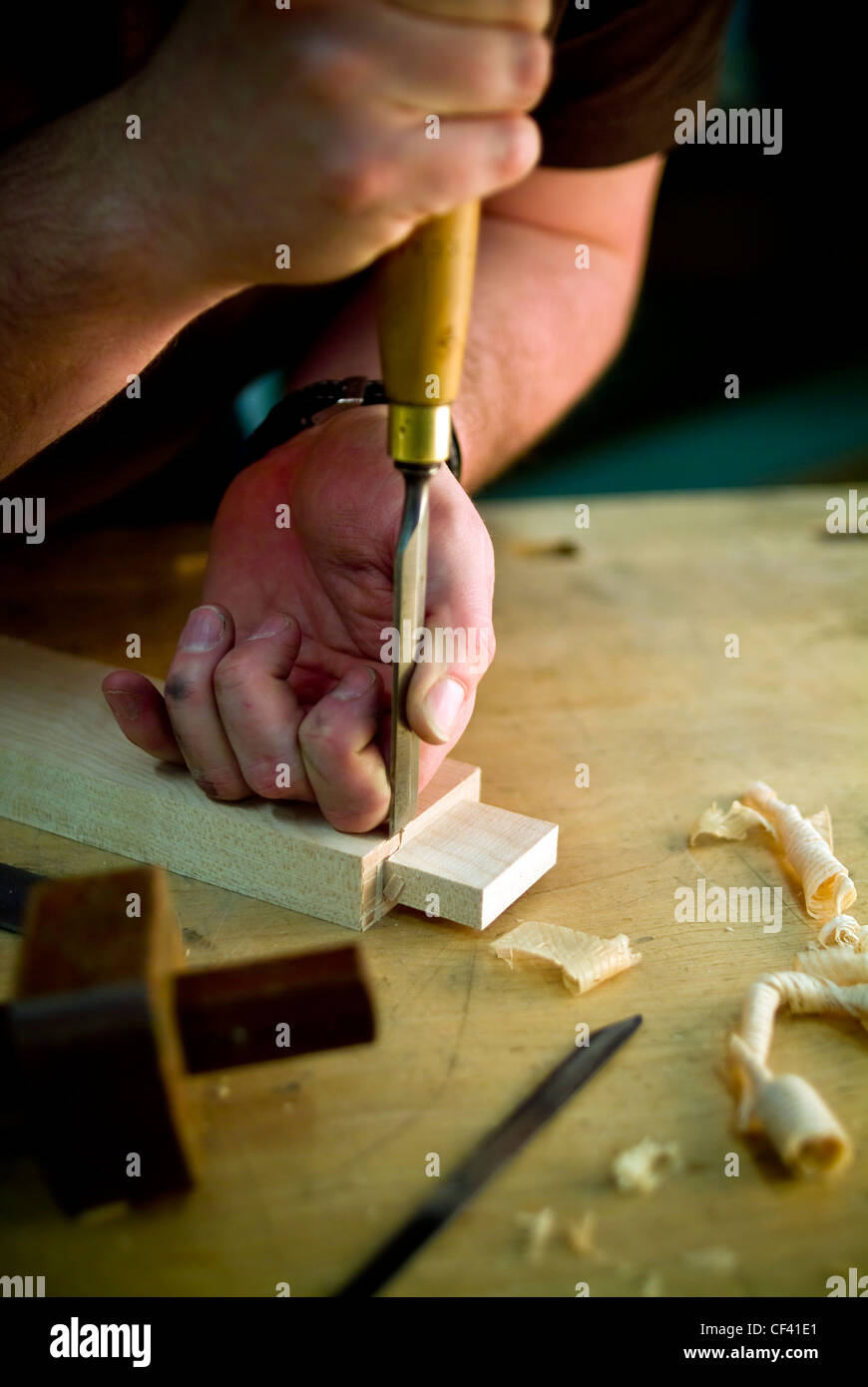 Tenon joint hi-res stock photography and images - Alamy