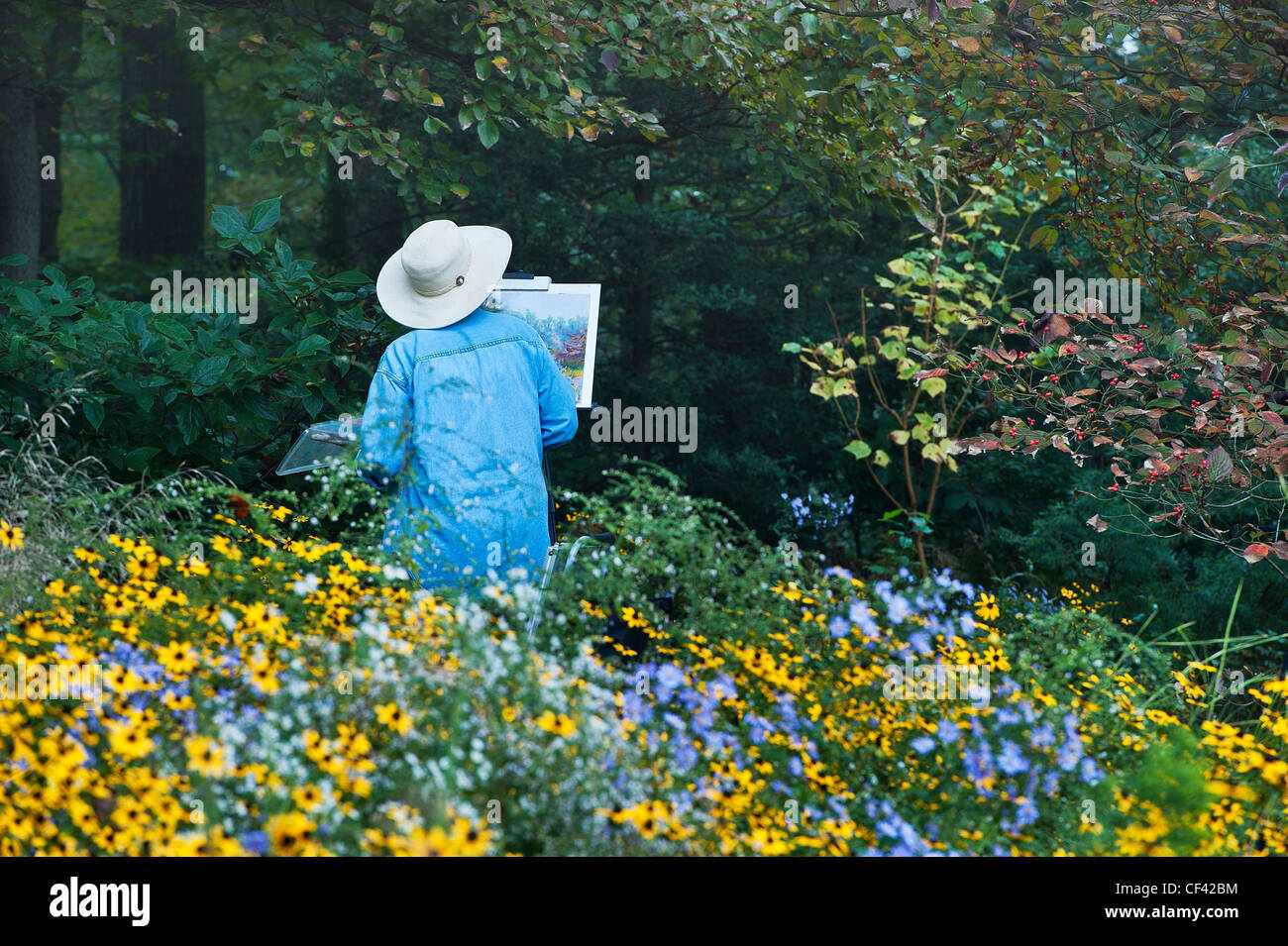Artist painting hi-res stock photography and images - Alamy