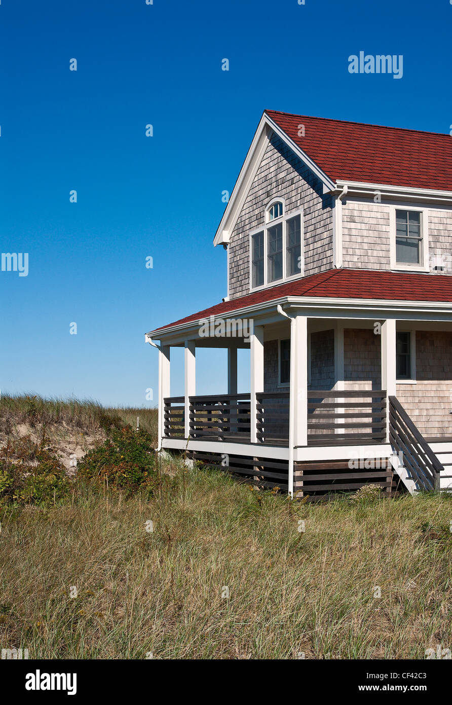 Beach house, Cape Cod, Massachusetts, USA Stock Photo - Alamy