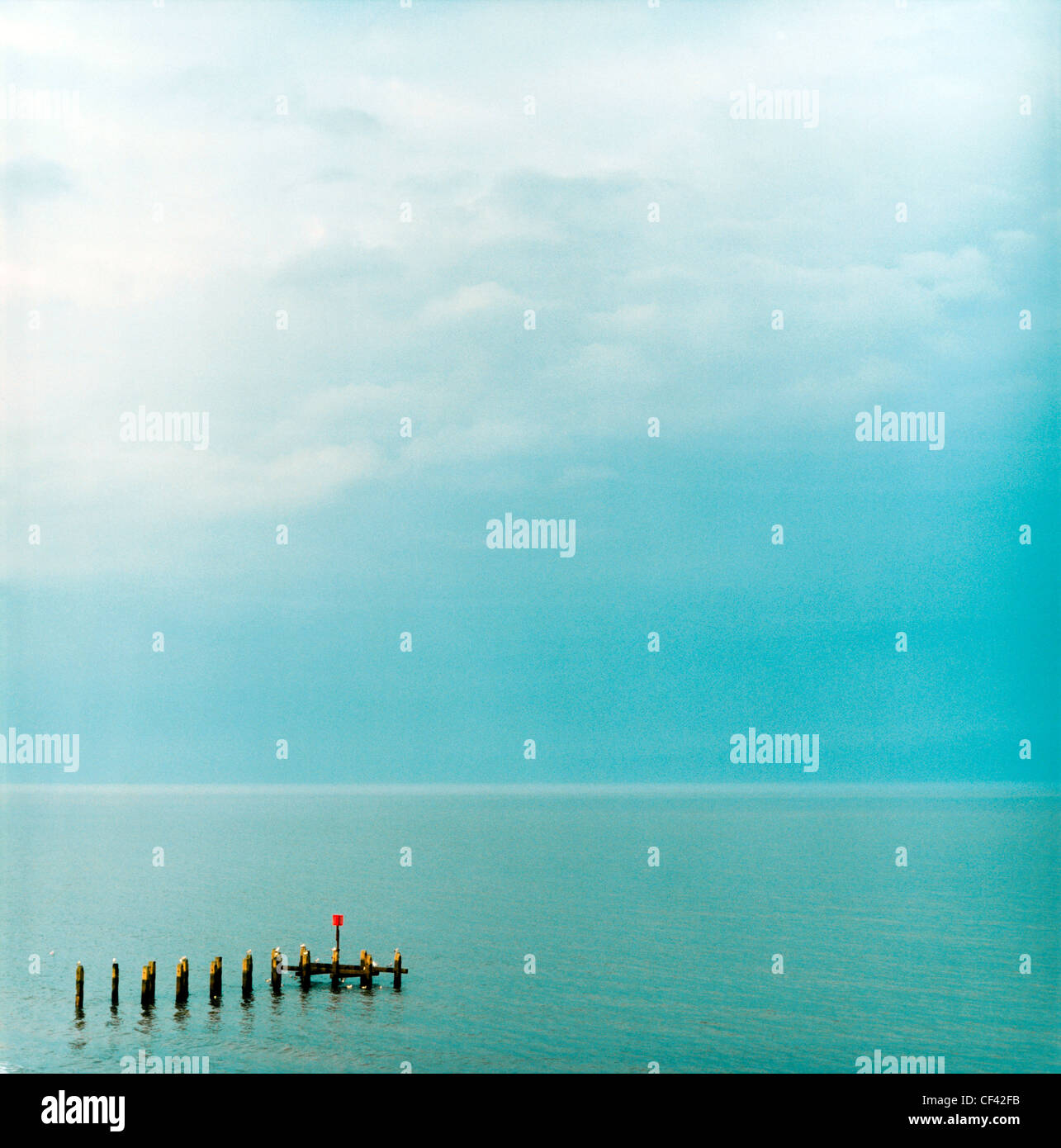 Groyne at Southwold. A groyne is a method of coastal defence against ...