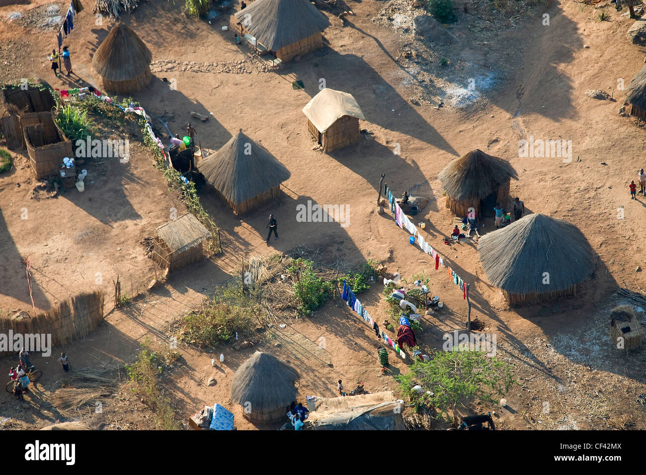 Aerial images of rural areas in Zimbabwe Stock Photo - Alamy