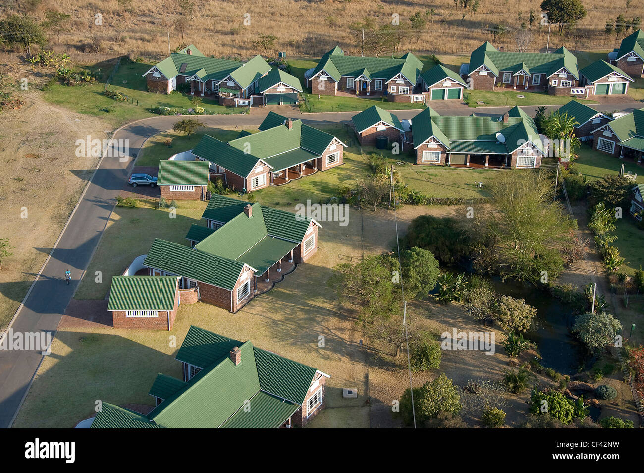 Aerial urban images from Zimbabwe Stock Photo - Alamy