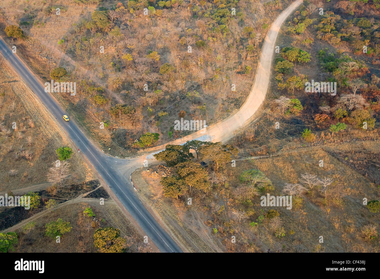 Aerial landscapes from Zimbabwe Stock Photo - Alamy