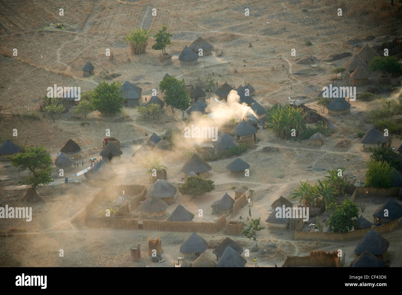 Aerial images of rural areas in Zimbabwe Stock Photo - Alamy