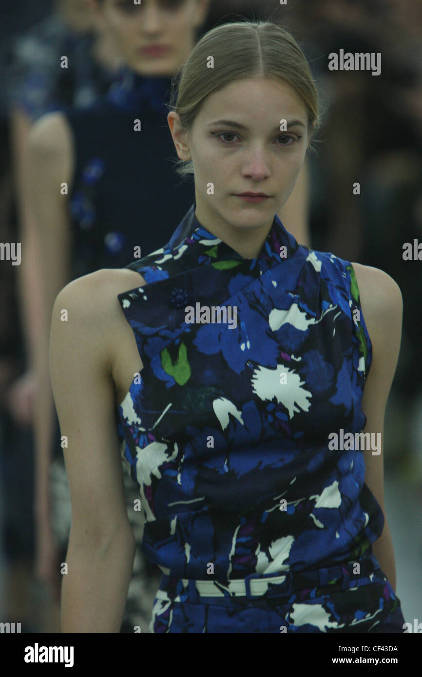 Erdem Runway AW 2012/13 during London Fashion week at White Cube Gallery in London on 20th ...
