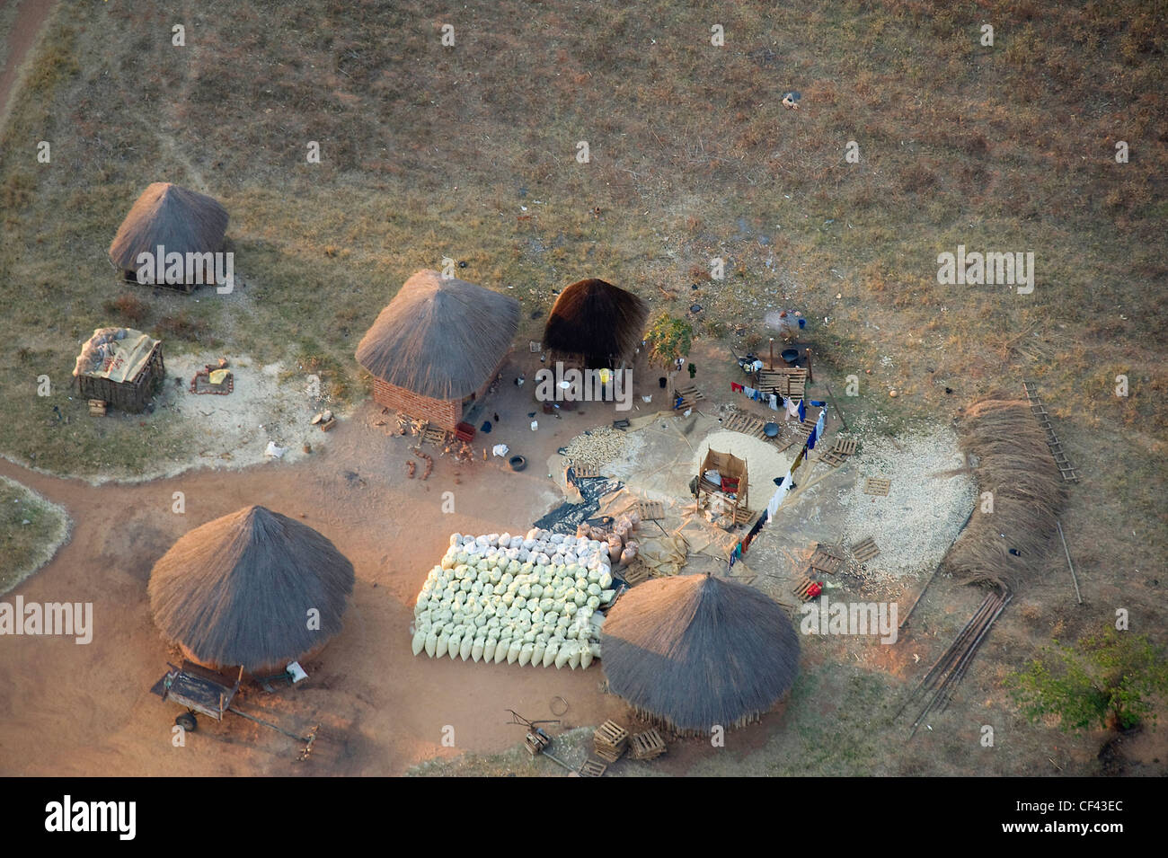 Aerial view of rural areas hi-res stock photography and images - Alamy
