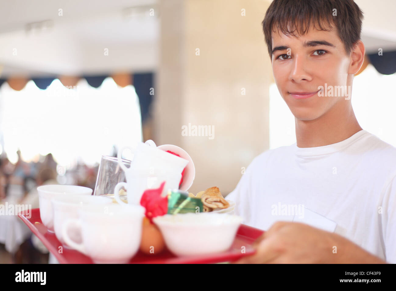 Affable waiter hi-res stock photography and images - Alamy