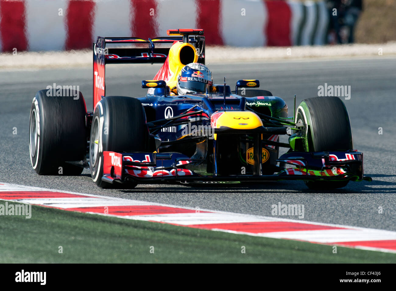 Sebastian Vettel (GER), Red Bull Racing-Renault RB8, racecar during ...
