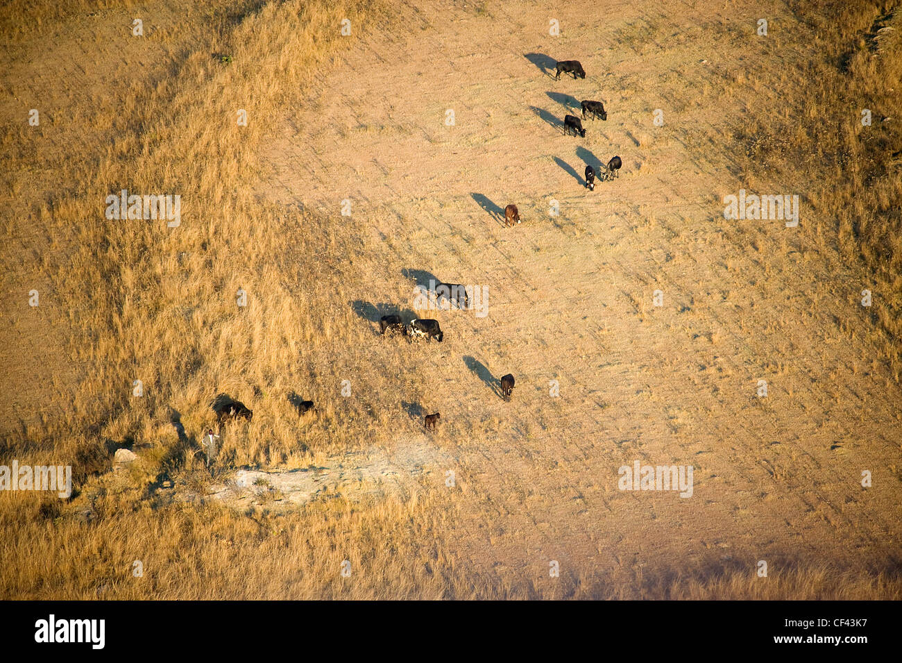 Aerial landscapes from Zimbabwe Stock Photo - Alamy