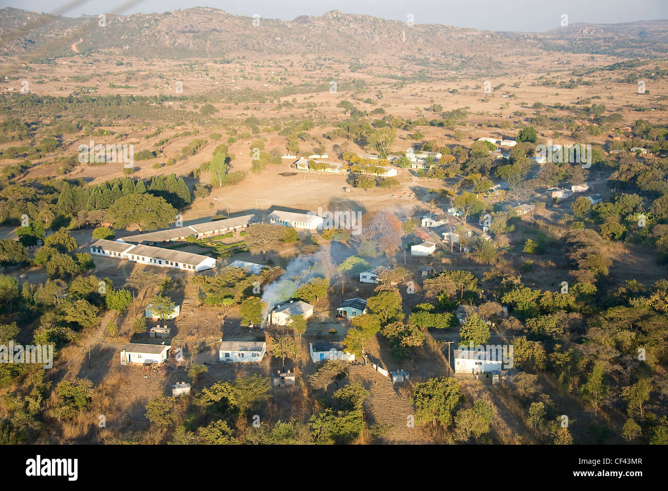 Aerial views of rural areas in Zimbabwe Stock Photo - Alamy