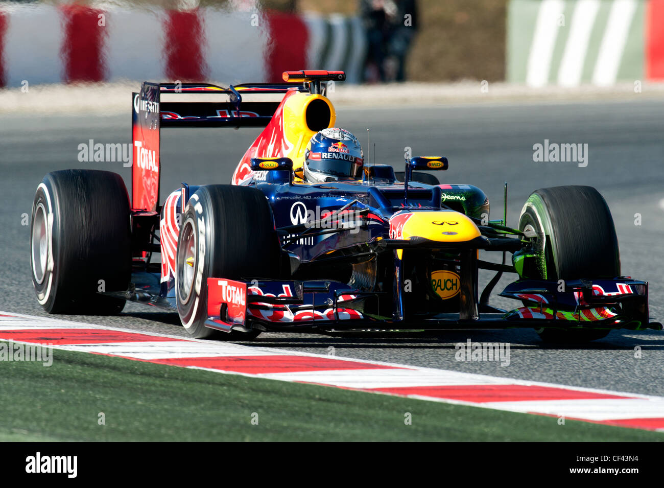 Sebastian Vettel (GER), Red Bull Racing-Renault RB8, racecar during ...