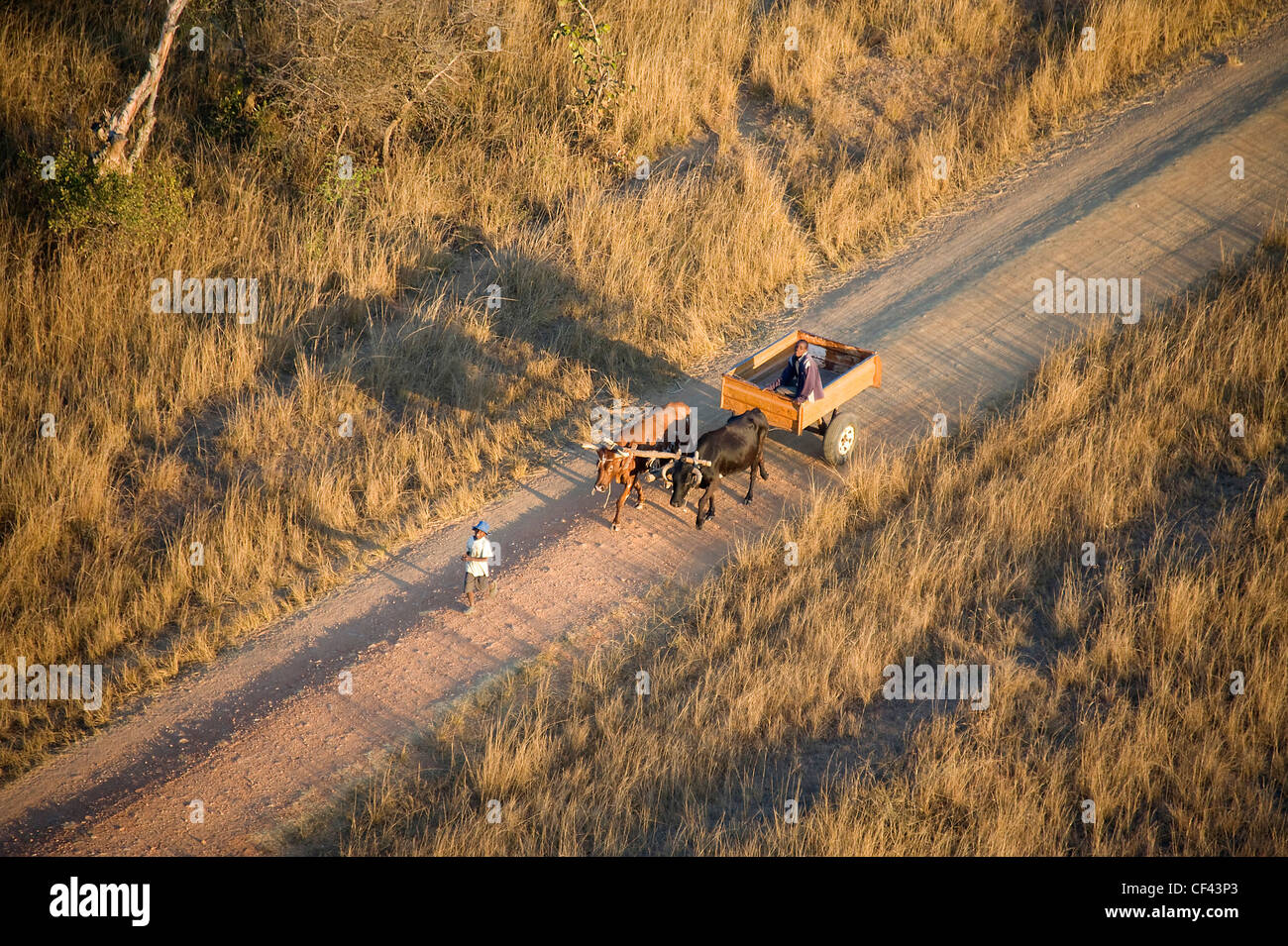 Aerial views of rural areas in Zimbabwe Stock Photo - Alamy