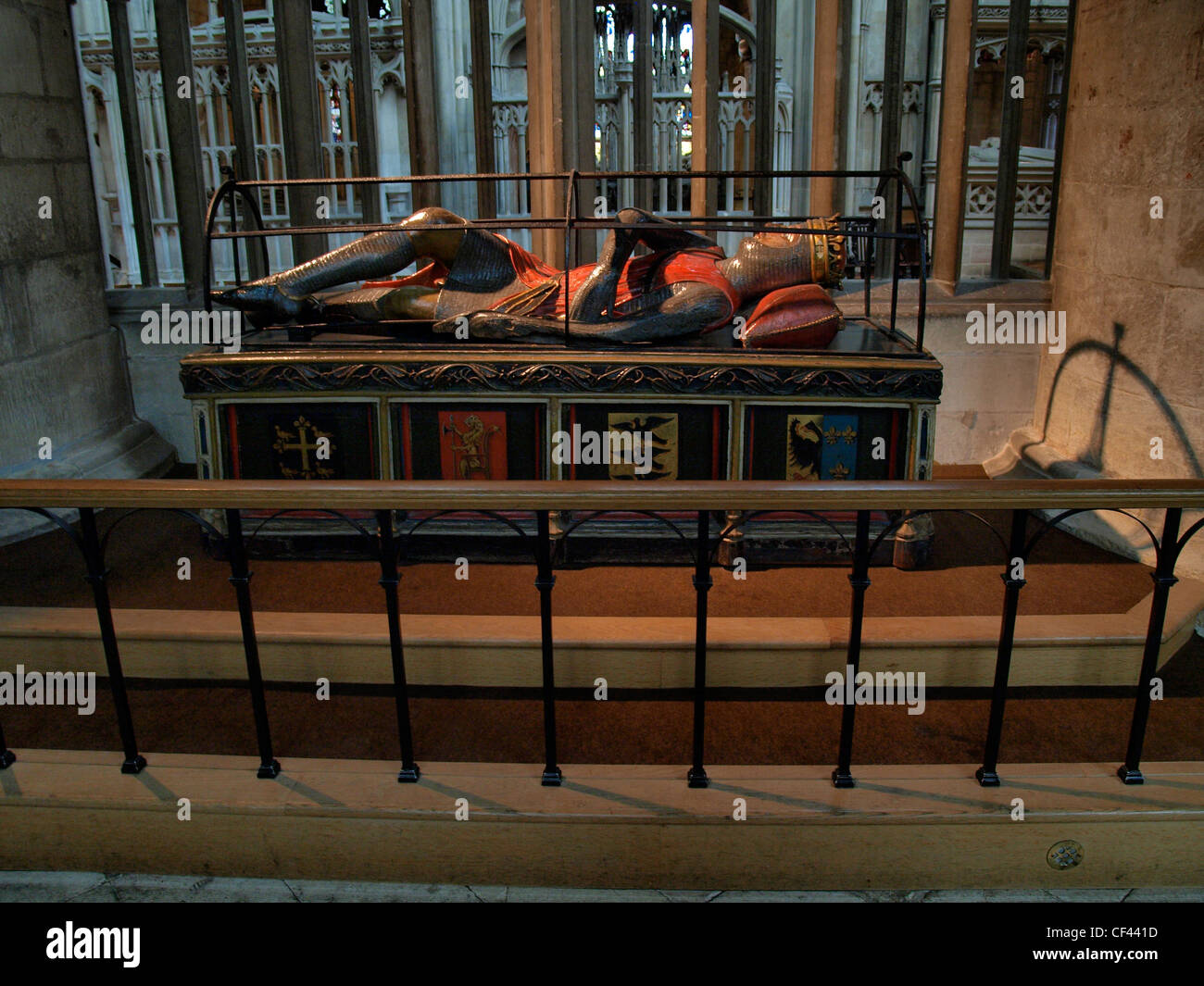 Robert Curthose, Duke of Normandy, Gloucester Abbey, UK Stock Photo - Alamy