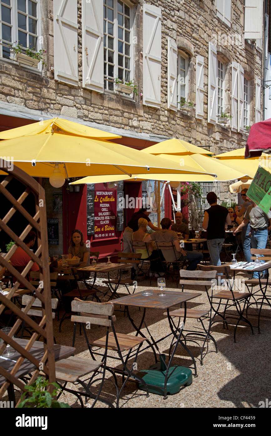 Restaurant La Grillardin at Martel Stock Photo - Alamy