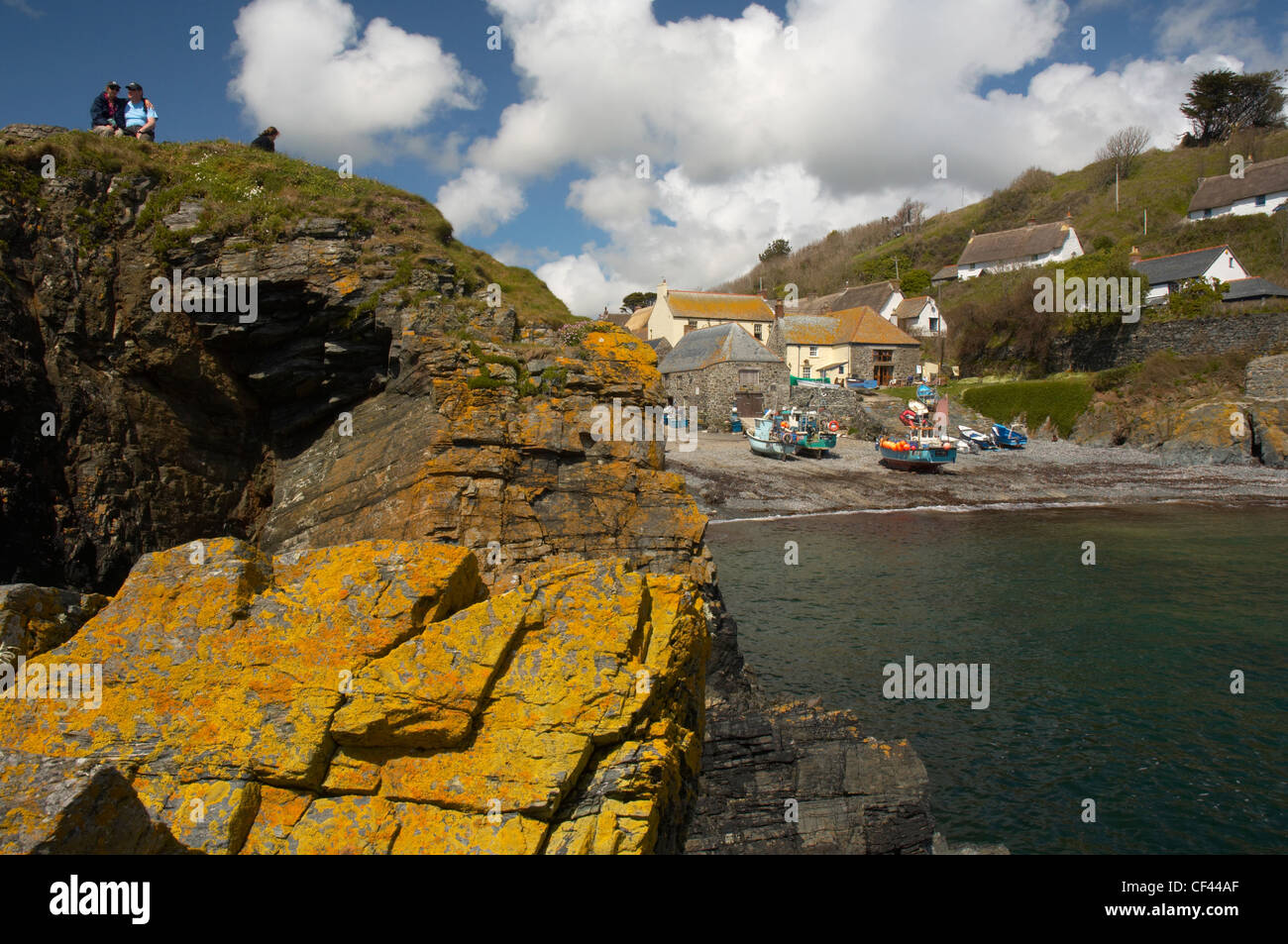 Cornish Trawlers High Resolution Stock Photography and Images - Alamy