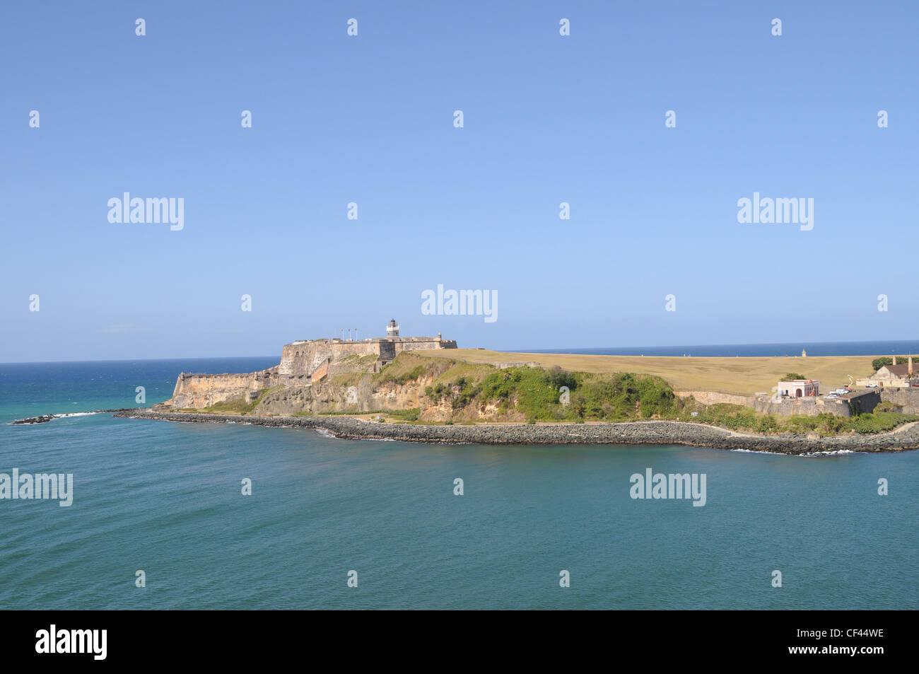El Morro fortress, Puerto Rico Stock Photo - Alamy
