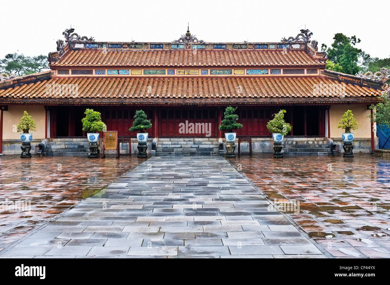 Tomb of Emperor Minh Mang, Hué, Vietnam Stock Photo - Alamy