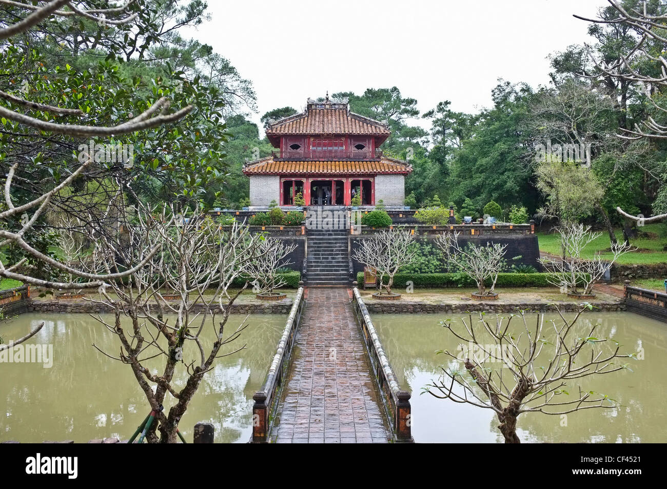 Tomb of Emperor Minh Mang, Hué, Vietnam Stock Photo - Alamy