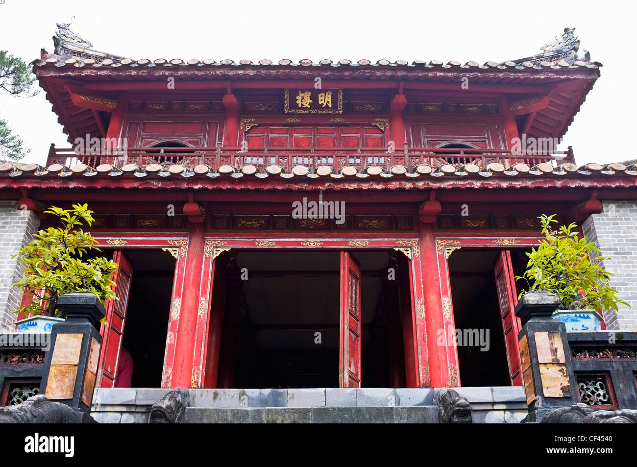 Tomb of Emperor Minh Mang, Hué, Vietnam Stock Photo - Alamy