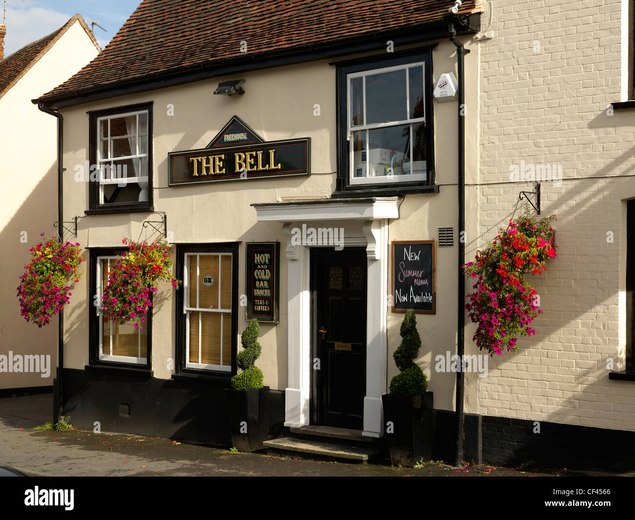 The Bell Inn public house. The village is best known as the home of ...