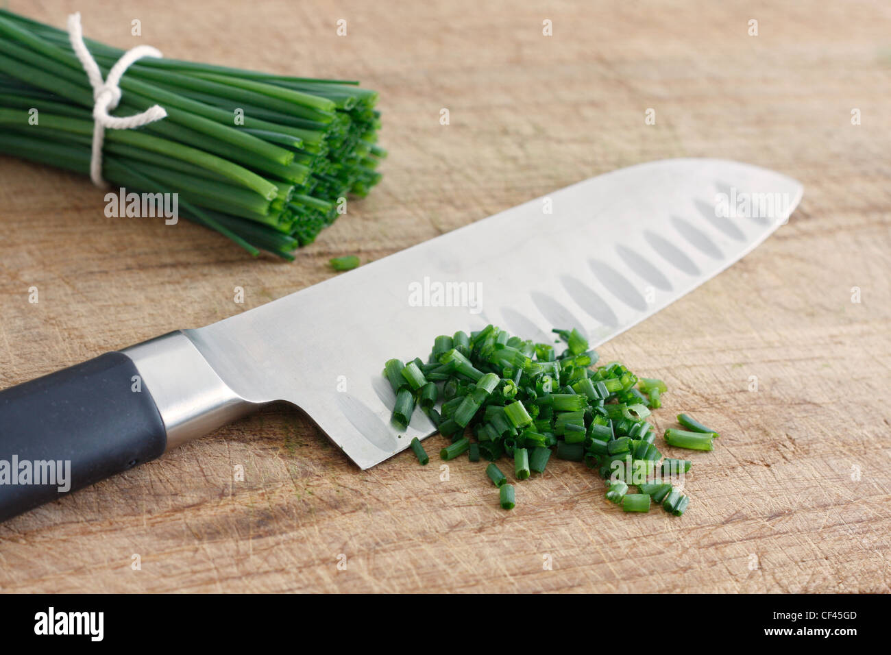 Vegetable chopped chives chive hi-res stock photography and images - Alamy