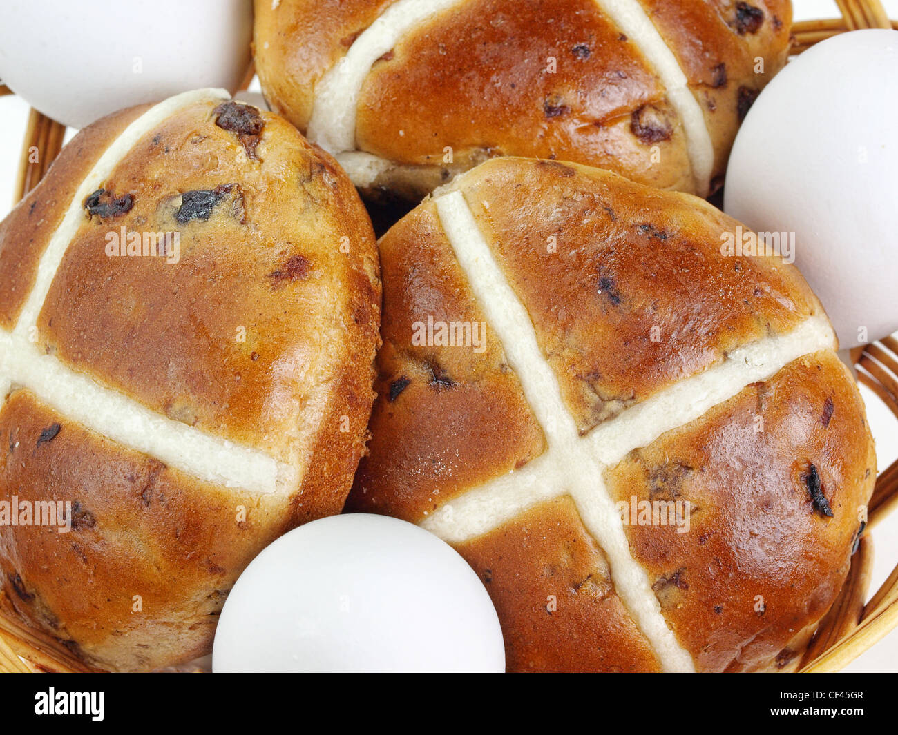 Hot crossed buns hi-res stock photography and images - Alamy