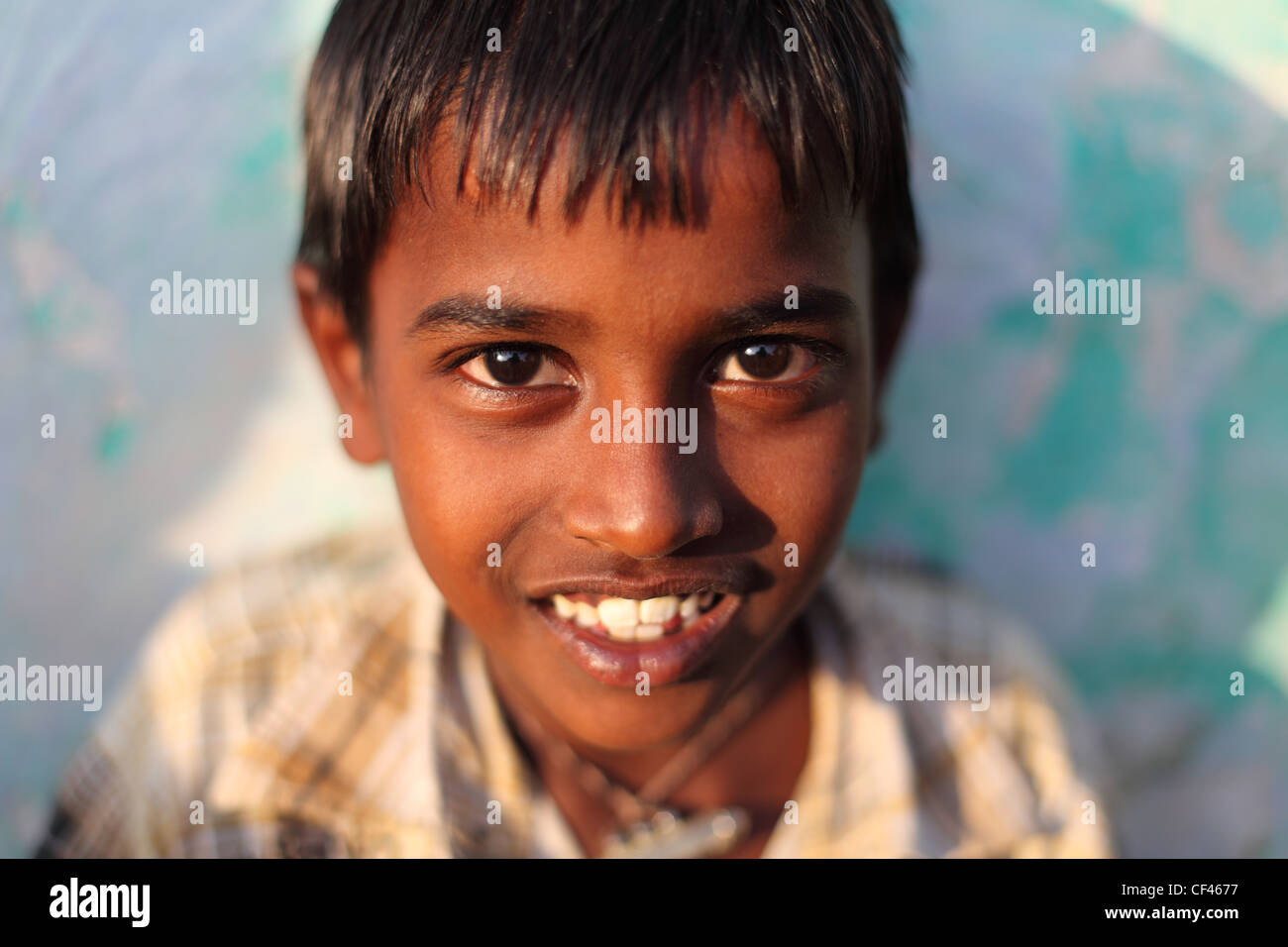 Indian boy portrait Andhra Pradesh South India Stock Photo - Alamy