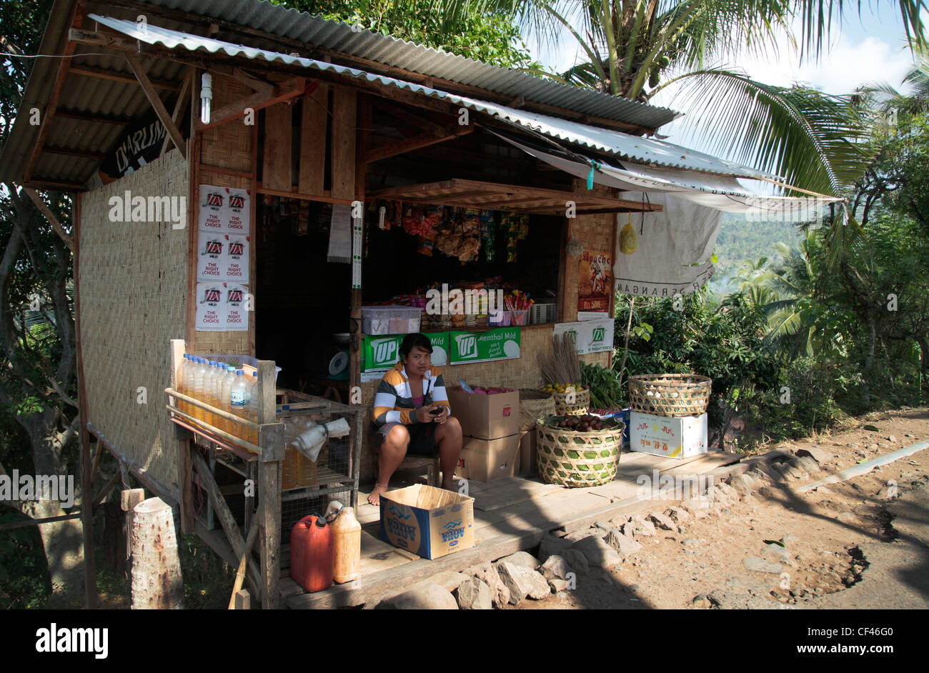 A road side stall, Bali, Indonesia Stock Photo - Alamy