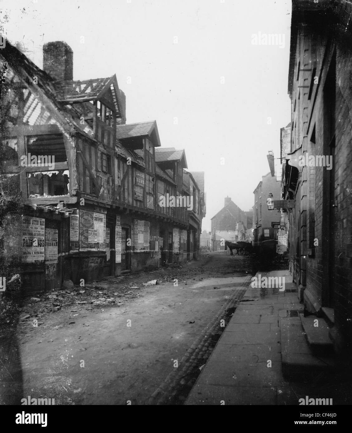 Wolverhampton england housing Black and White Stock Photos & Images - Alamy