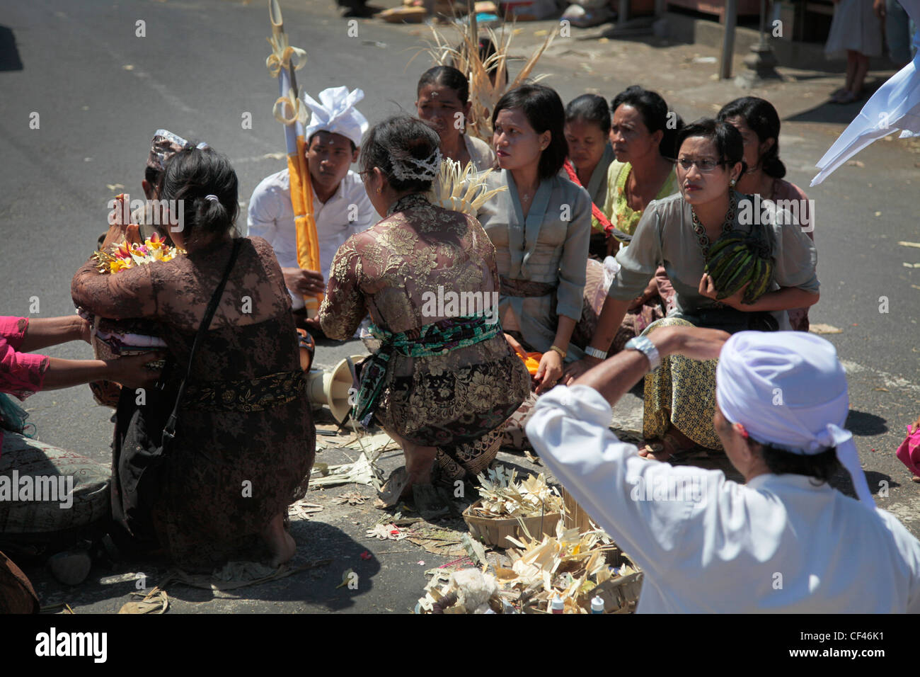 A Balinese Cremation Ceremony, Bali, Indonesia Stock Photo - Alamy