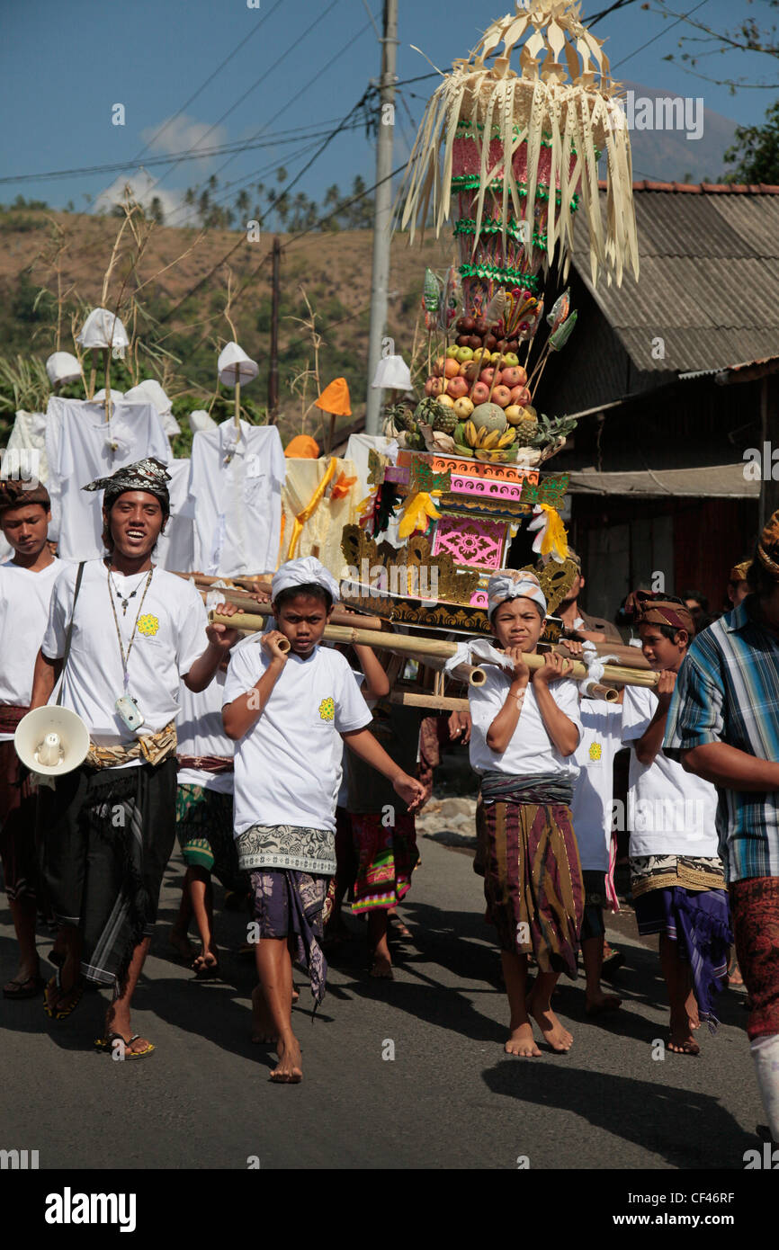A Balinese Cremation Ceremony, Bali, Indonesia Stock Photo - Alamy