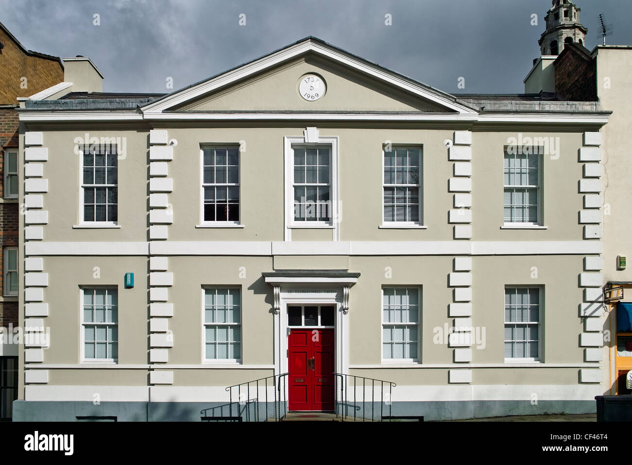 Exterior view of the Marx Memorial Library in Clerkenwell Stock Photo ...