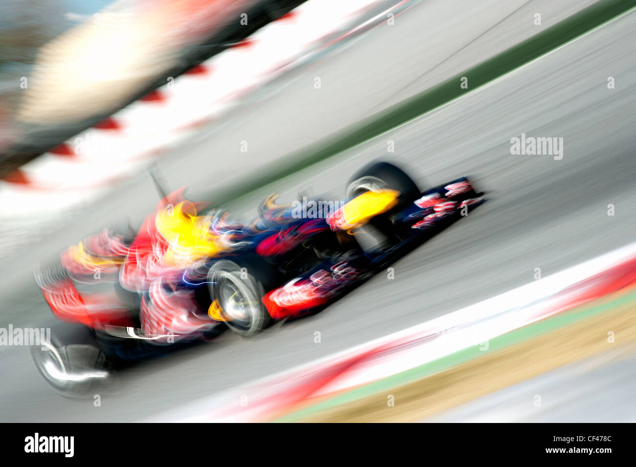 Sebastian Vettel (GER), Red Bull Racing-Renault RB8, racecar during ...