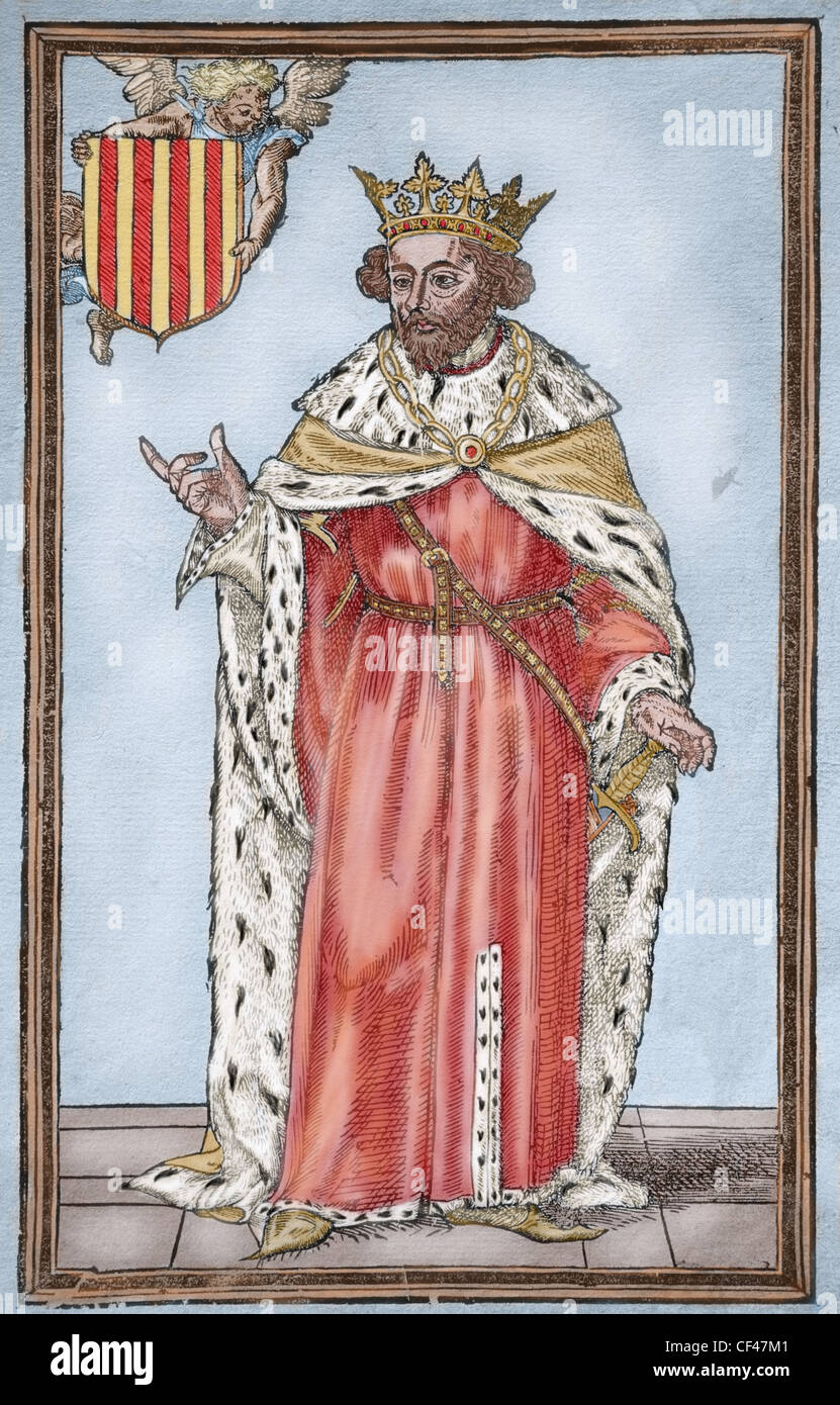 Portrait of james i the conqueror hi-res stock photography and images ...