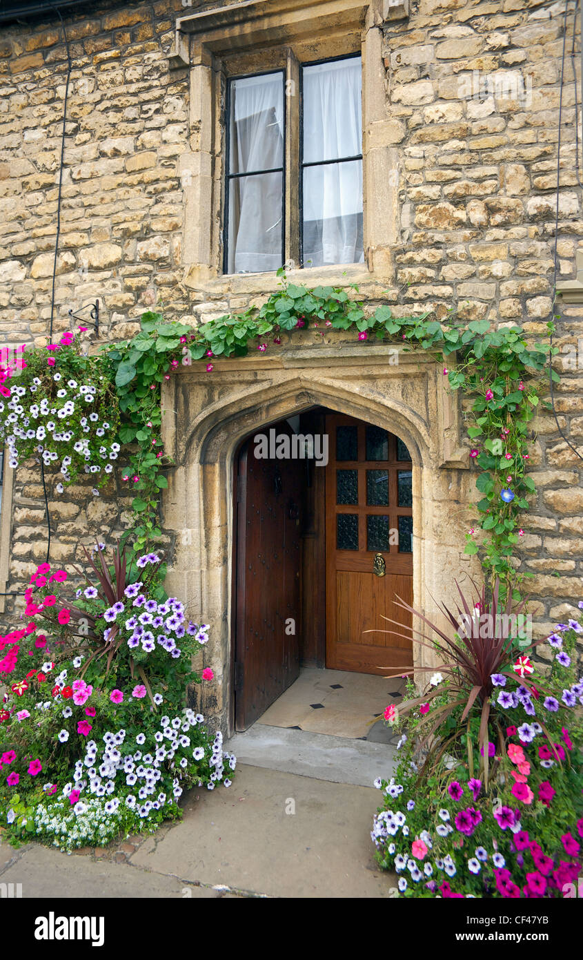 Flowers Around The Door Stock Photos & Flowers Around The Door Stock ...