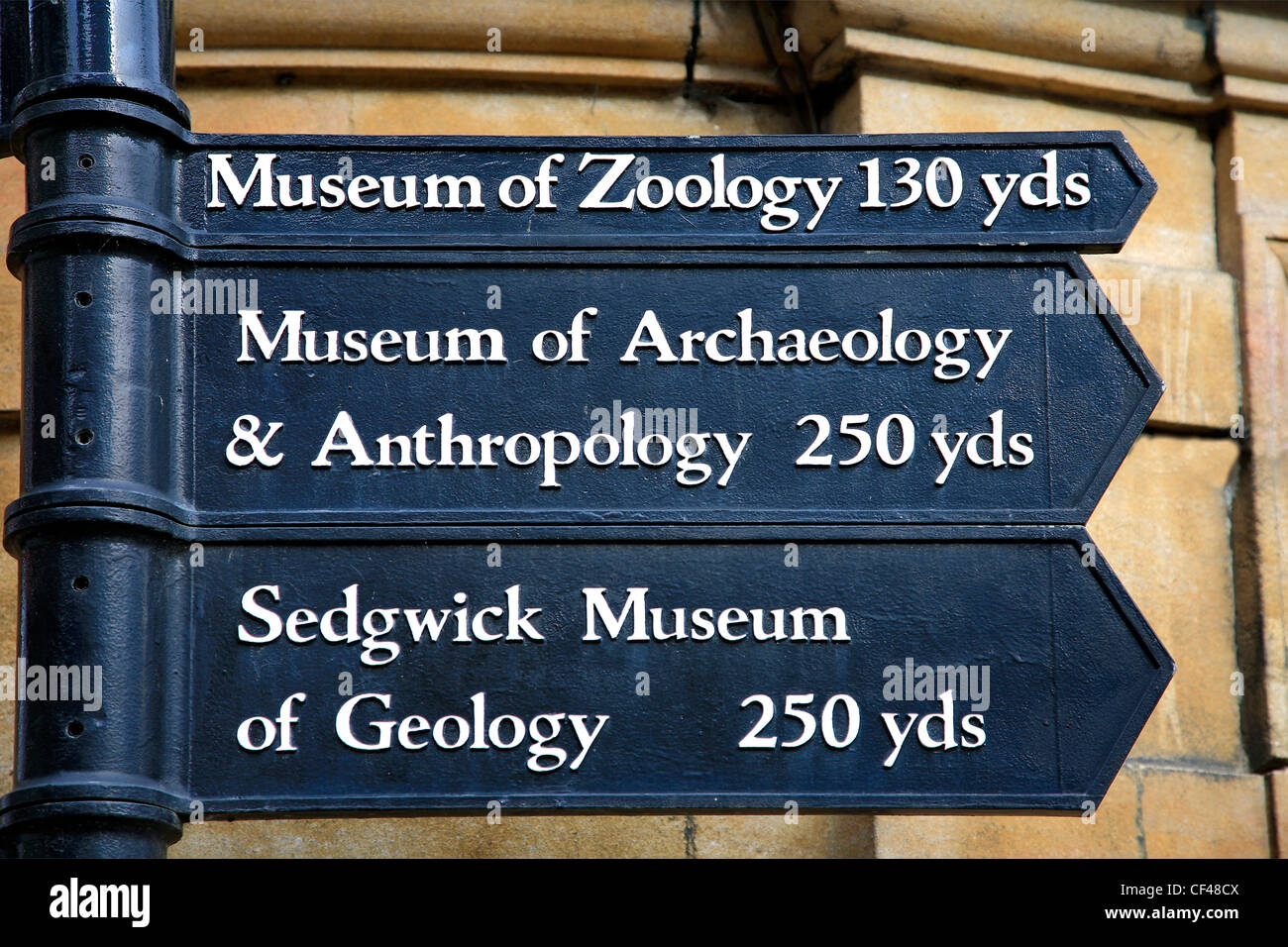 Tourist Information Sign Museum of Archaeology and Anthropology ...