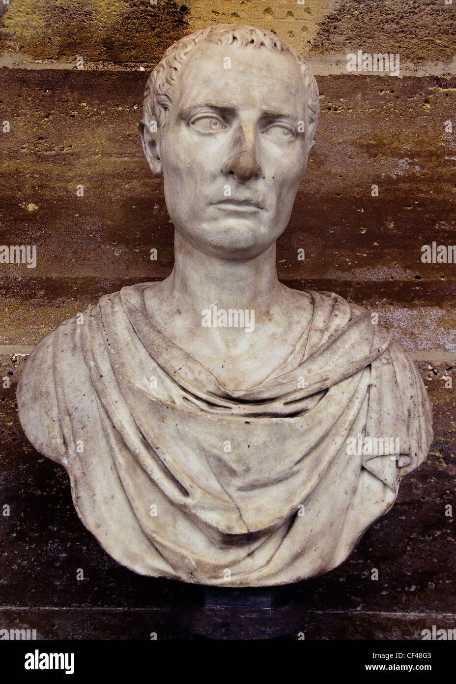 Buste of a man Simone Bianco 15 - 16 Century Italy Italian Stock Photo ...