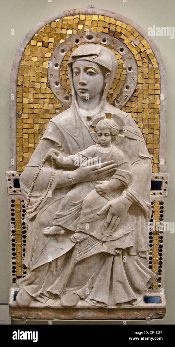 The Virgin Mary Child Jesus Christ 15 Century Venice Italy Italian ...