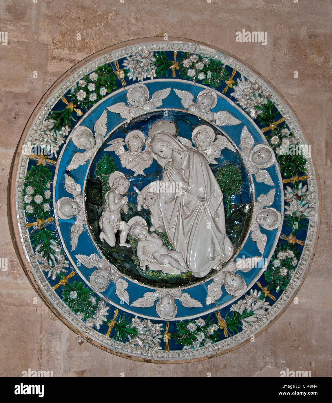 Andrea della Robbia Italian Italy Early Renaissance Sculptor 1435-1525 FLORENCE Stock Photo - Alamy