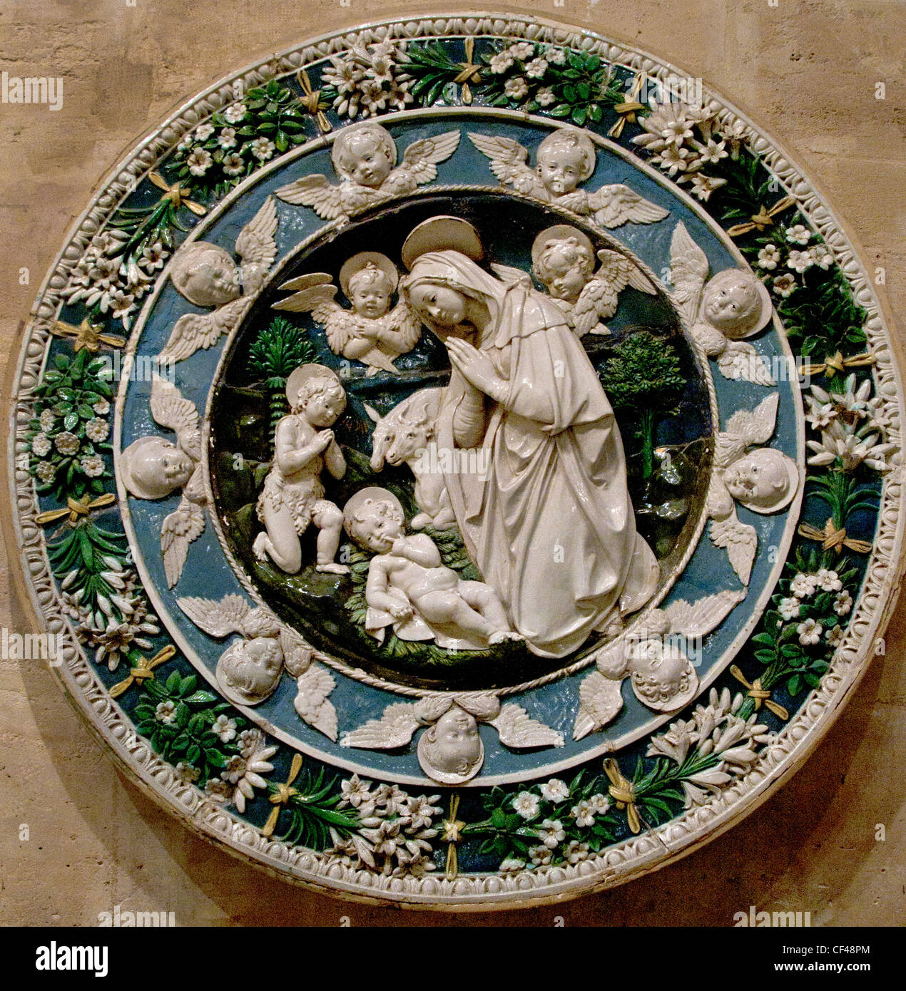 Andrea della robbia florence hi-res stock photography and images - Alamy