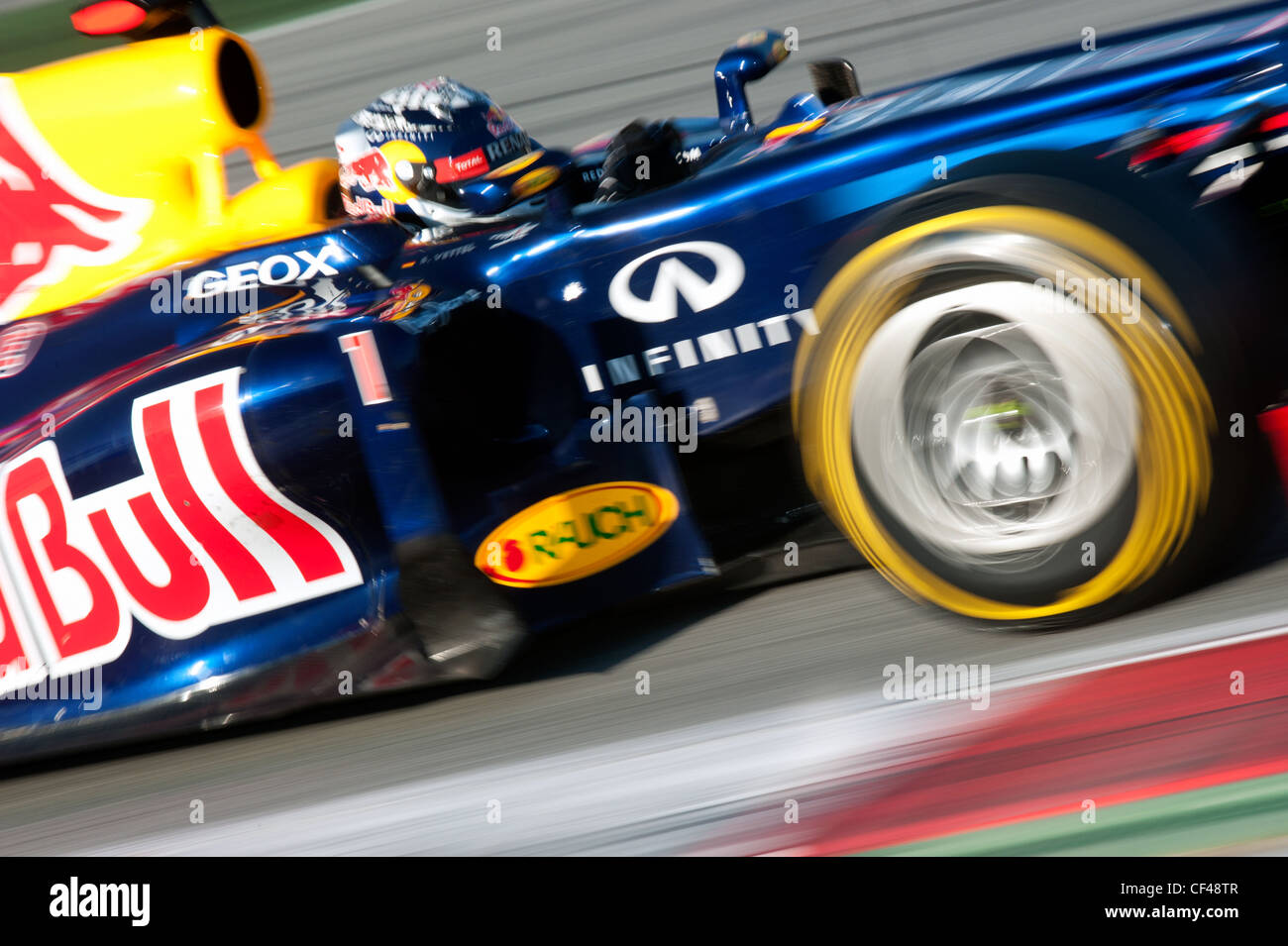 Sebastian Vettel (GER), Red Bull Racing-Renault RB8, racecar during ...