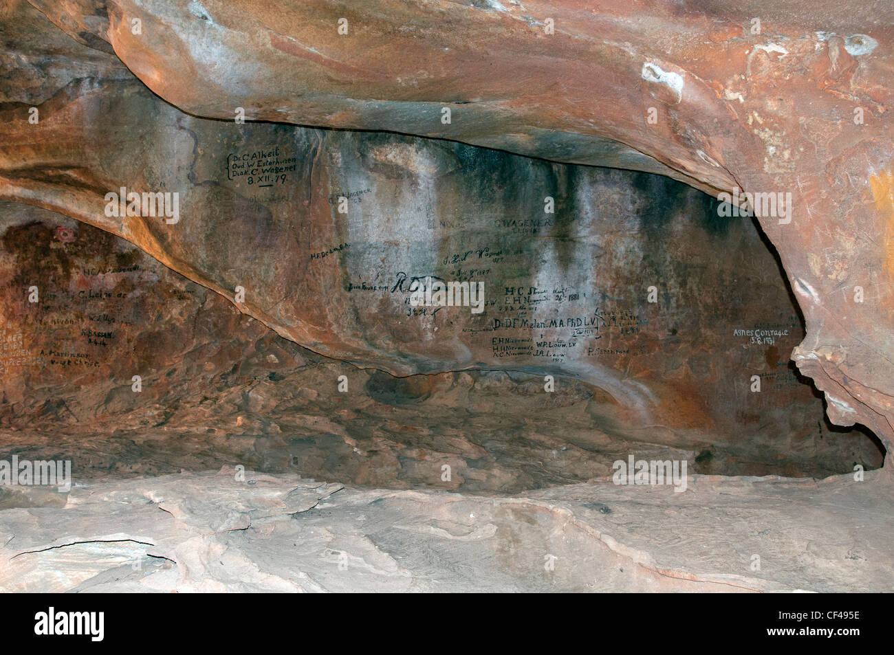 Graffiti on a rock hi-res stock photography and images - Alamy
